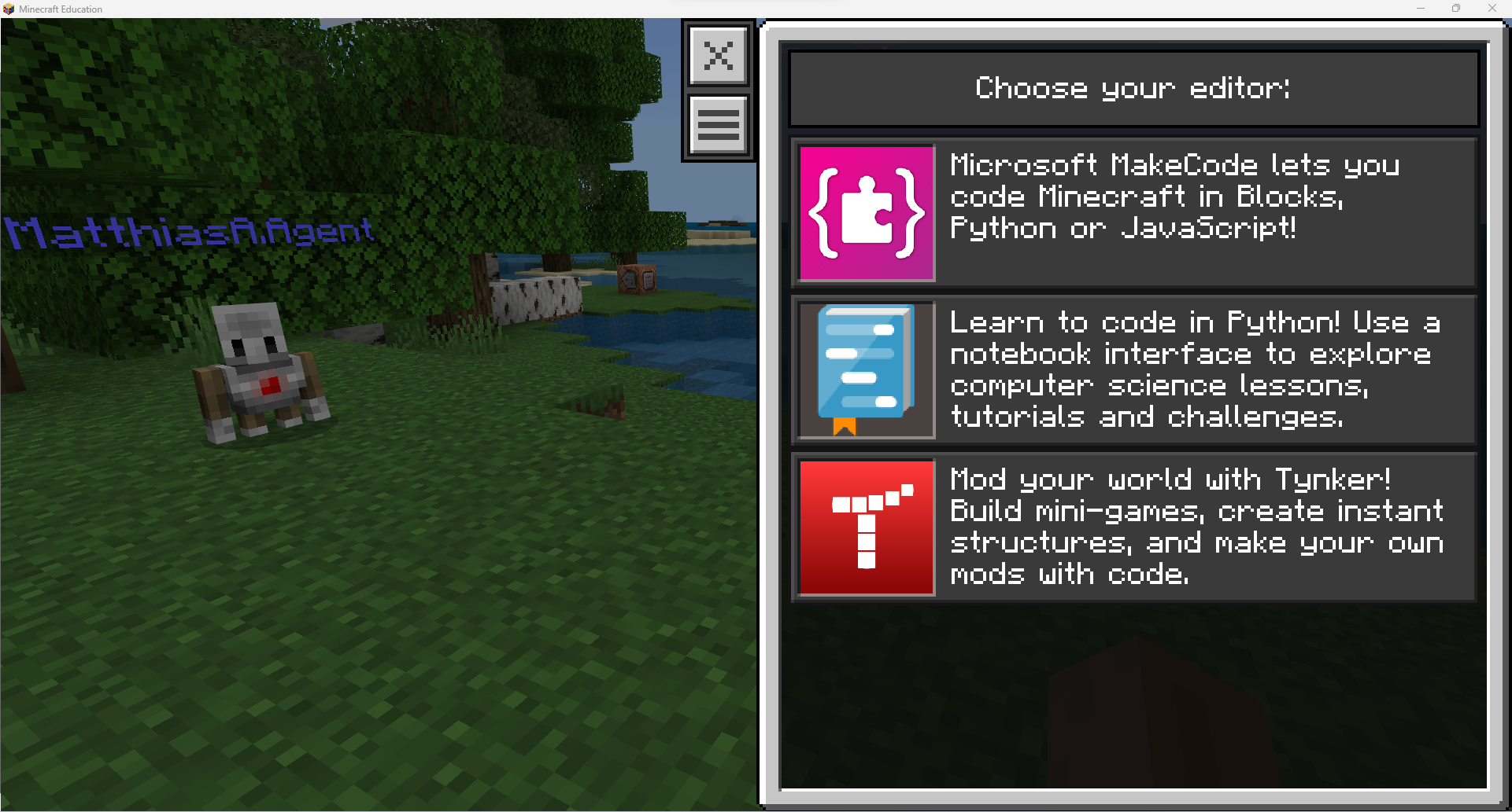 Minecraft Education Edition Introduction